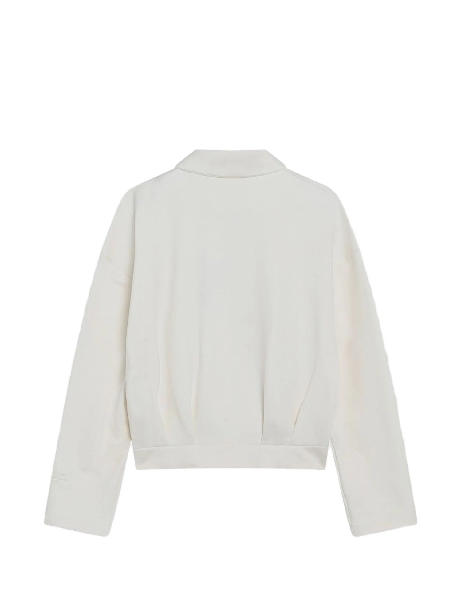 Толстовка Max Mara Zip sweatshirt, размер M, , white — фото 1