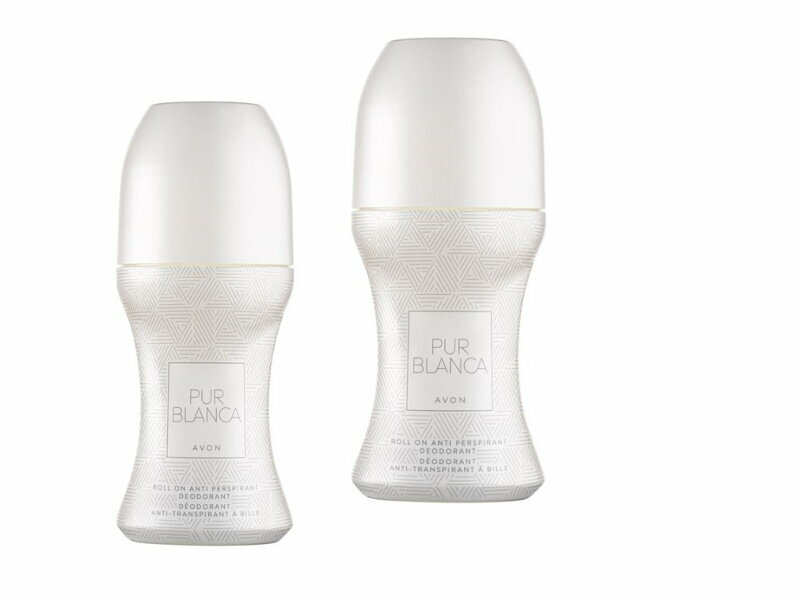 AVON Набор дезодорант-антиперспирант с шариковым аппликатором Pur Blanca, 50 мл (2 шт)