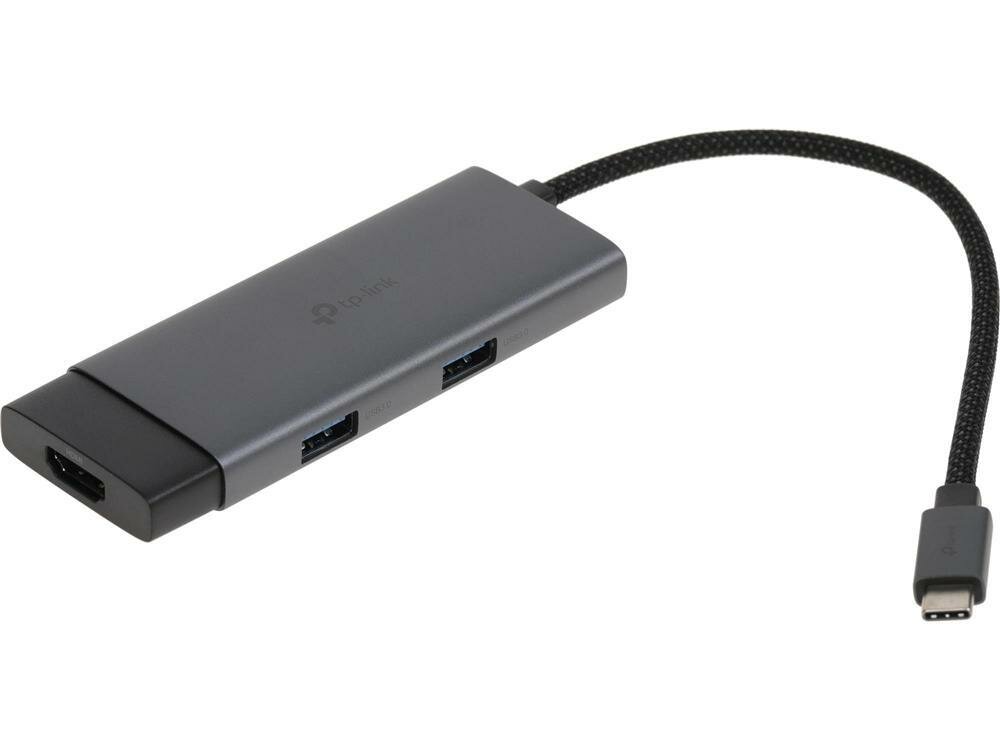Разветвитель USB-C TP-Link UH5020C 2порт. серый
