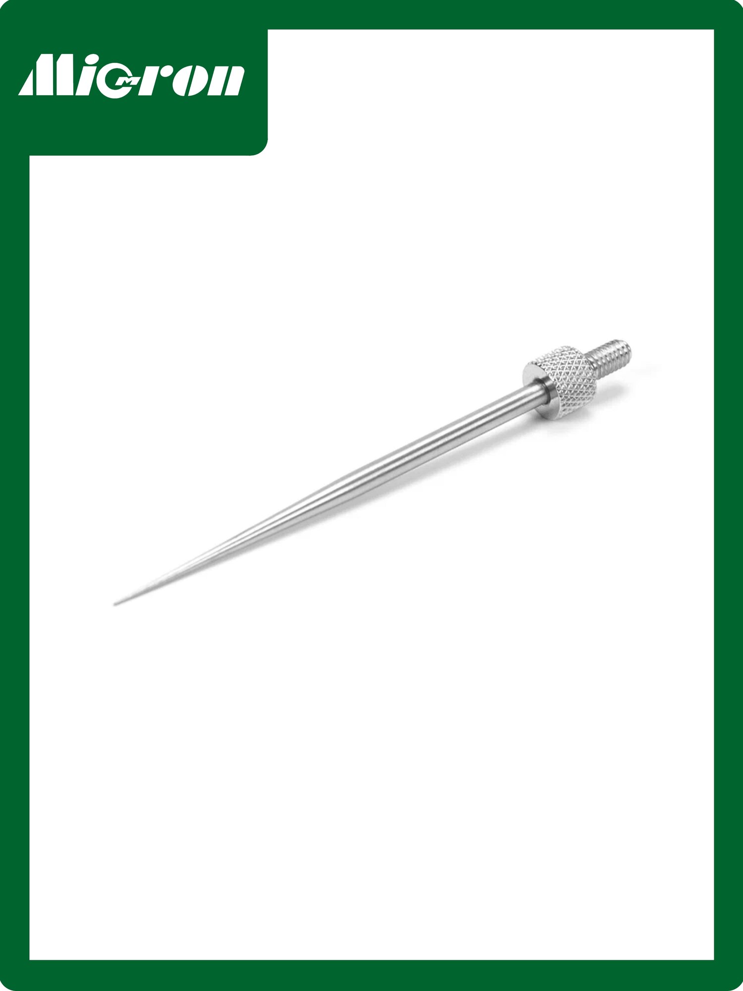 Наконечник для индикатора Micron J5 (R 0,15x40) (резьба М2,5х0,45)