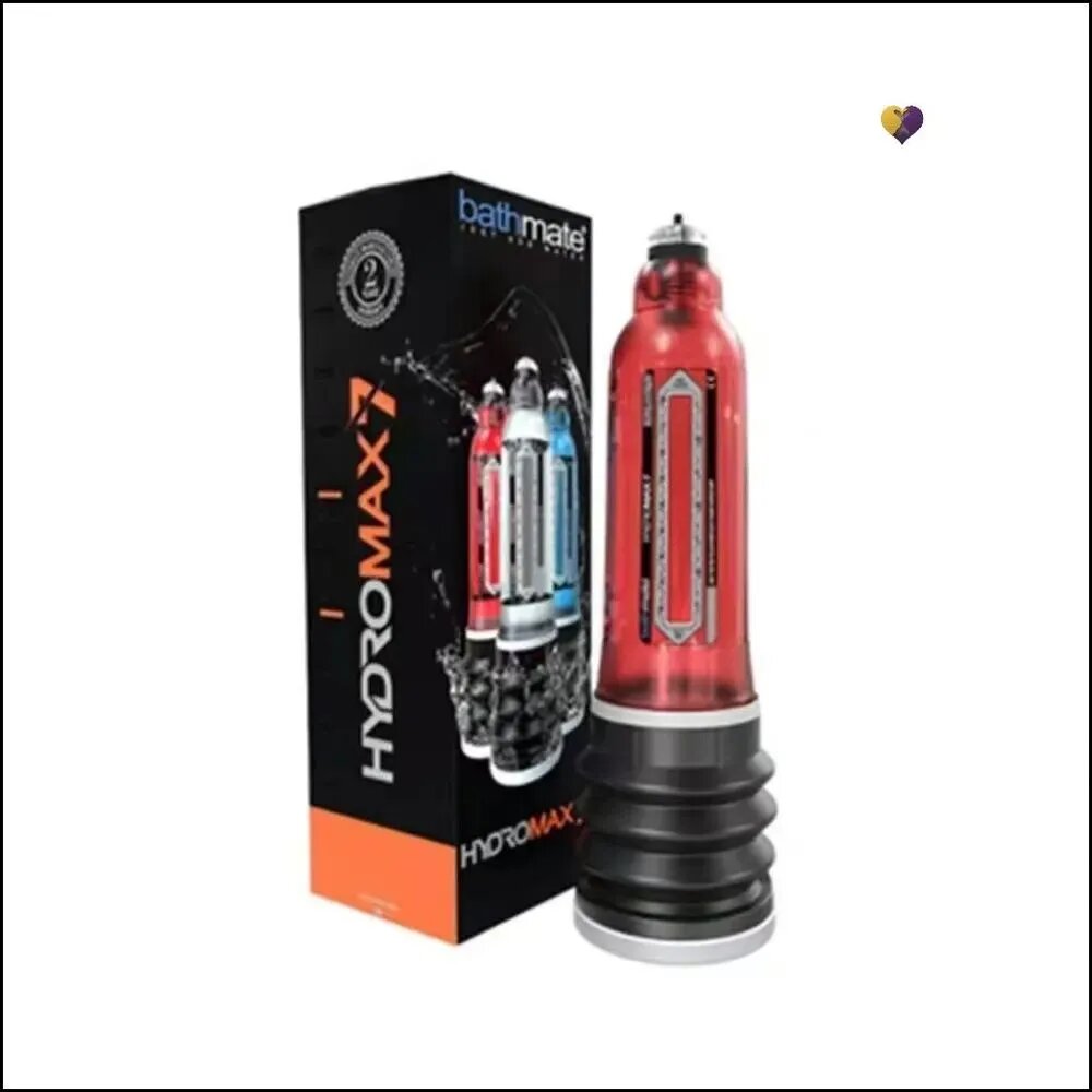 Инновационный премиум массажер Bathmate Hydro Max 754532 для вакуумной гидропомпы