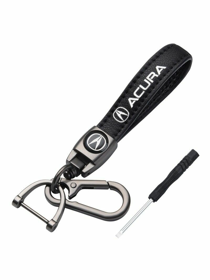 Брелок автомобильный для ключей с карабином ACURA, мужской, женский, для автомобиля акура
