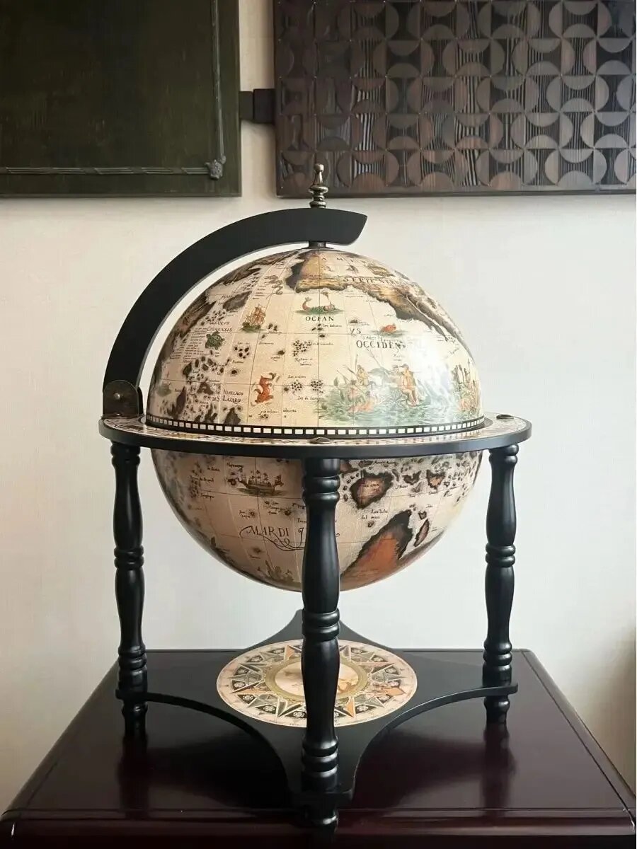 Глобус-бар настольный мини бар домашний