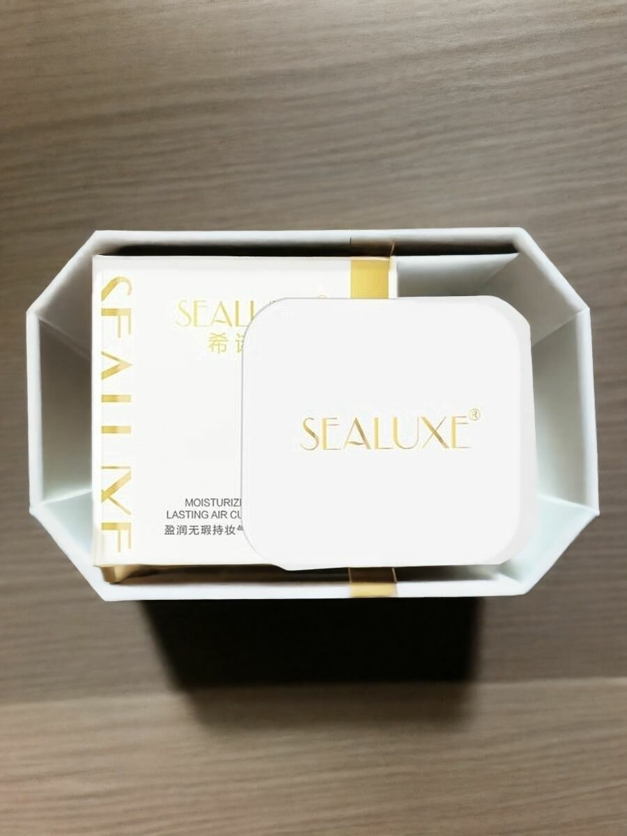 SEALUXE Увлажняющий кушон СС-крем, 12г (естественный цвет)/Тональное средство/Долговременная стойкость