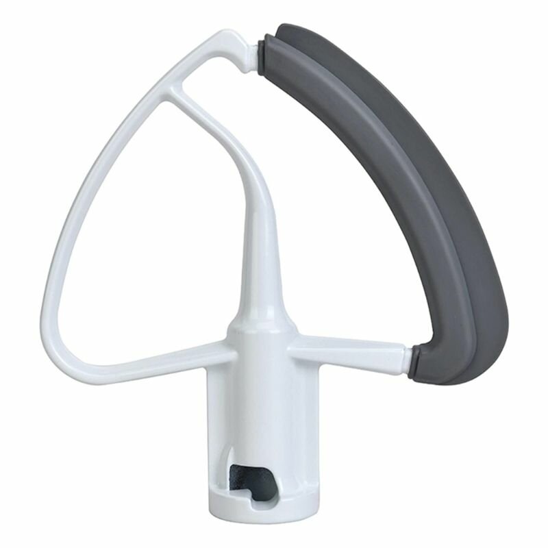 Нержавеющая плоская насадка для взбивания, наклонная подставка, насадки миксера, гибкий силиконовый скребок чаши 4,5-5QT K45 K45SS KSM8 KSM90 KSM95