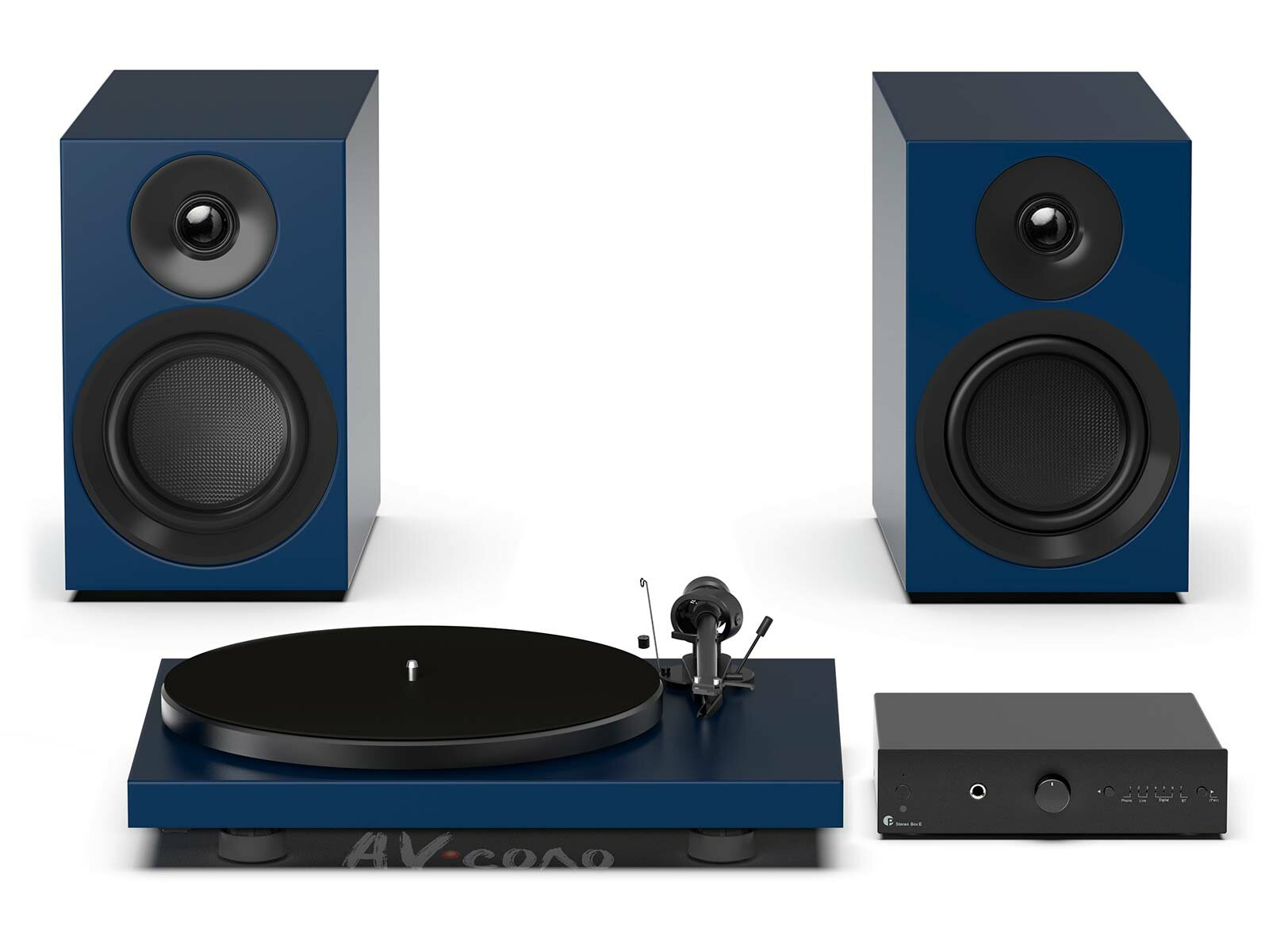 Комплект Hi-Fi Pro-Ject Audio Colourful Audio System E Blue
