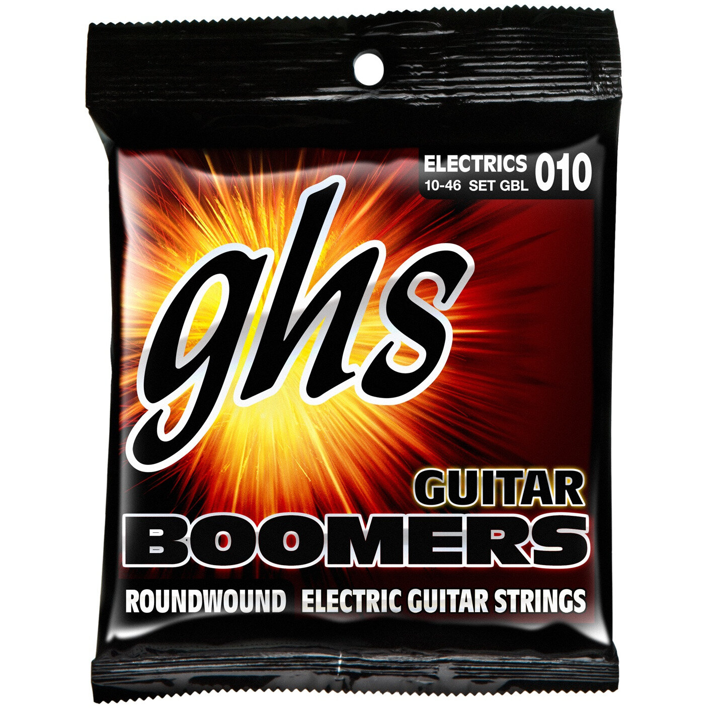 Комплект струн для 6-струнной электрогитары 10-46 GHS GBL GUITAR BOOMERS