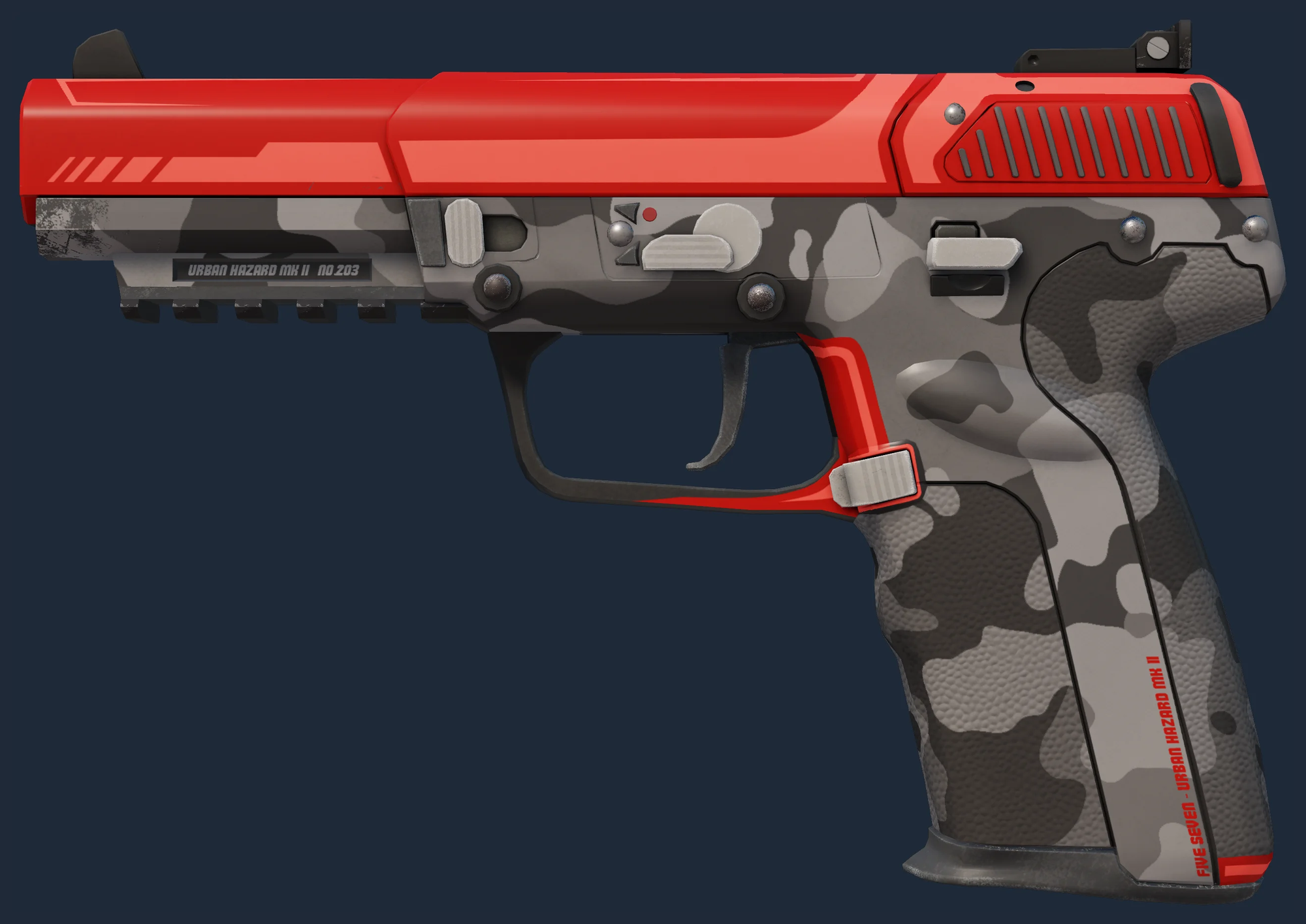 Five-SeveN | Городская опасность (После полевых испытаний) Скины CS2 с быстрой автовыдачей steam trade