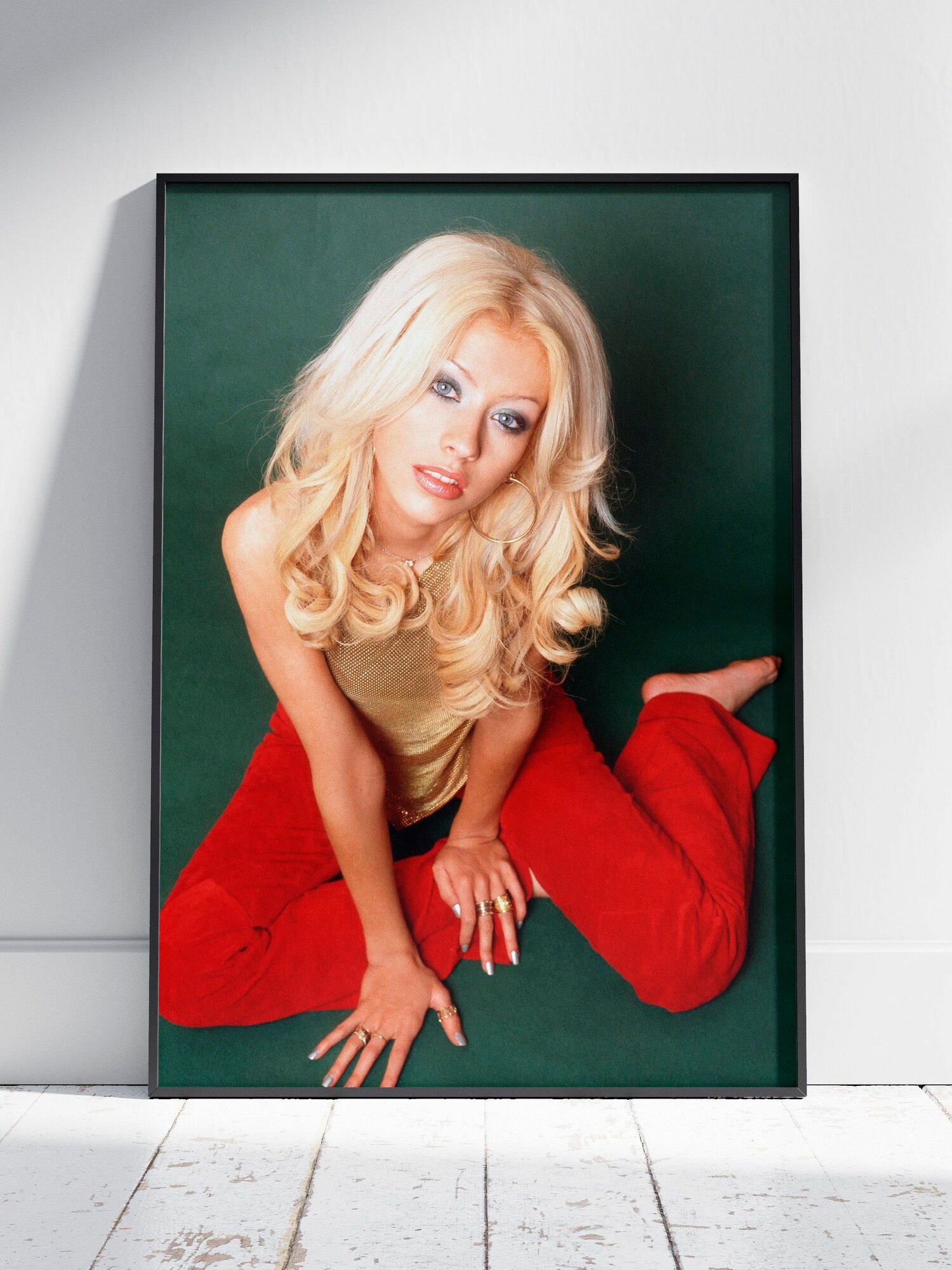 Плакат на стену для интерьера Кристина Агилера (Christina Aguilera 10) - Постер по музыке и артисту формата A4 (21x30 см)