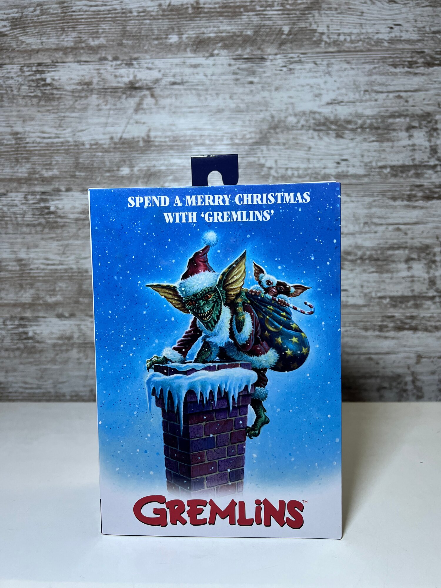 Фигурка Гремлин Ultimate Santa Stripe and Gizmo, 20 см от Neca