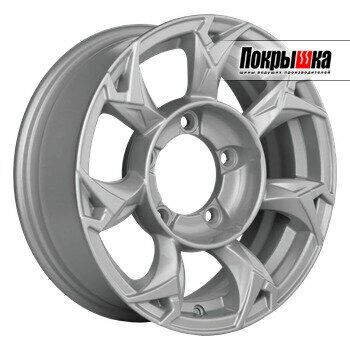 Диски литые Khomen KHW1505 5.5х15/5х139.7 D98.5 ET5.0, F-Silver