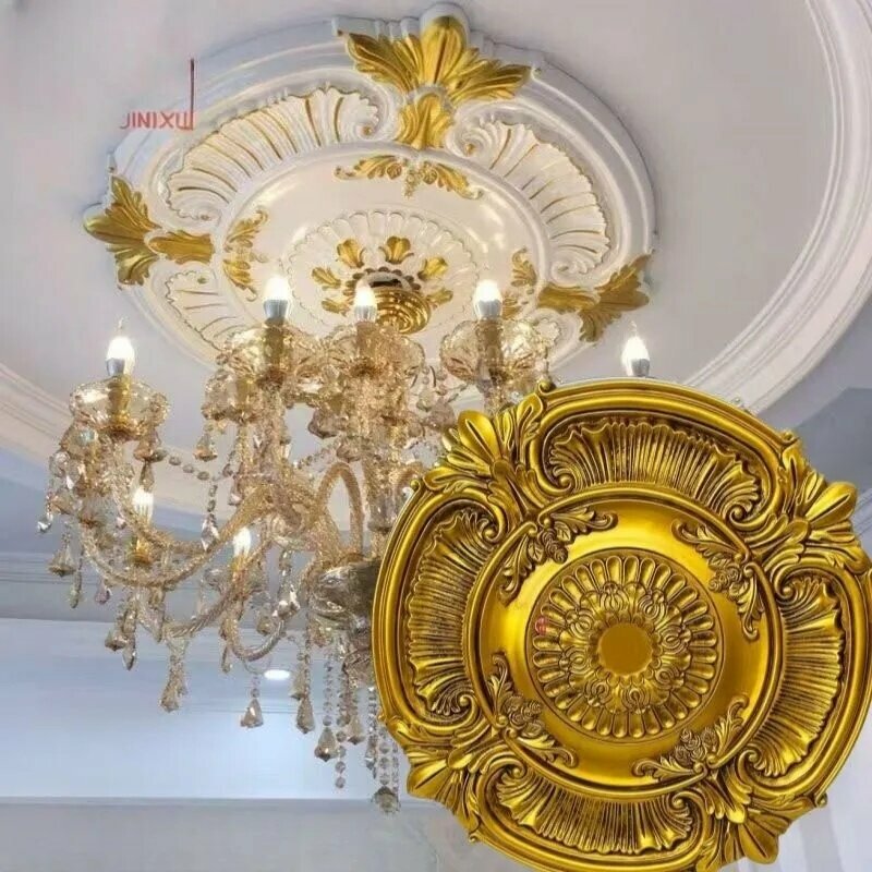 Цветной Декоративный элемент розетка потолочная