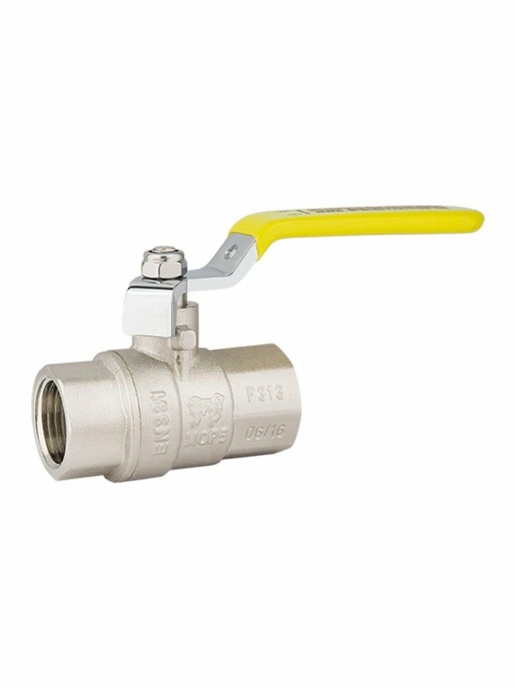 Кран для газа ProFactor 1/2 дюйма г-г с ручкой — надежная запорная арматура для газовых систем и трубопроводов