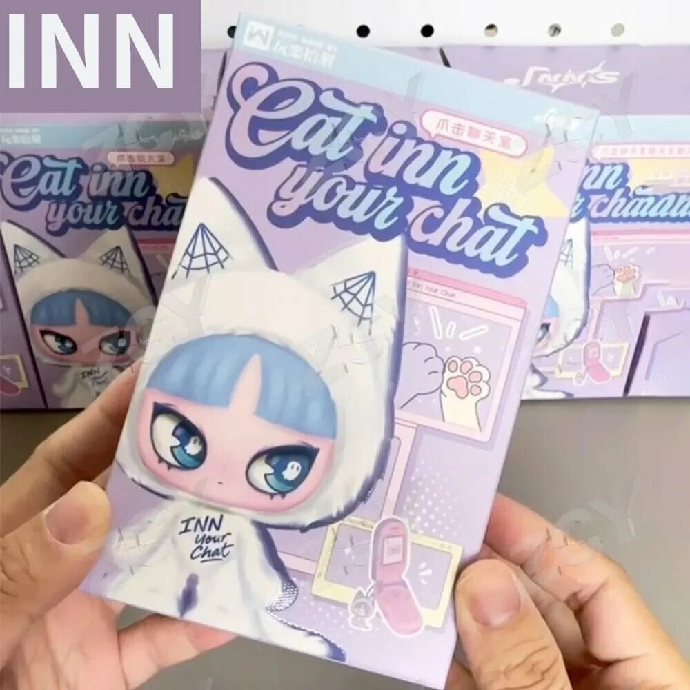 INN Claw Strike Chat Room Серия: Кукла в Слепом Боксе - Случайная Модель с Креативными Прическами для Декора