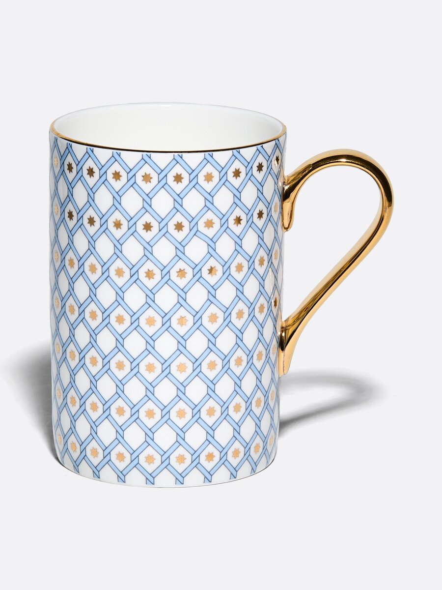 Бокал для чая "Азур" 1" форма Идиллия, 400 мл, Императорский фарфоровый завод