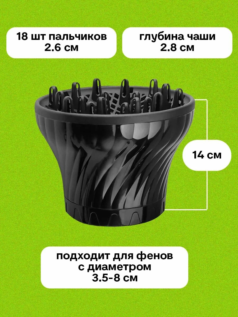 Диффузор насадка для фена — фото 1