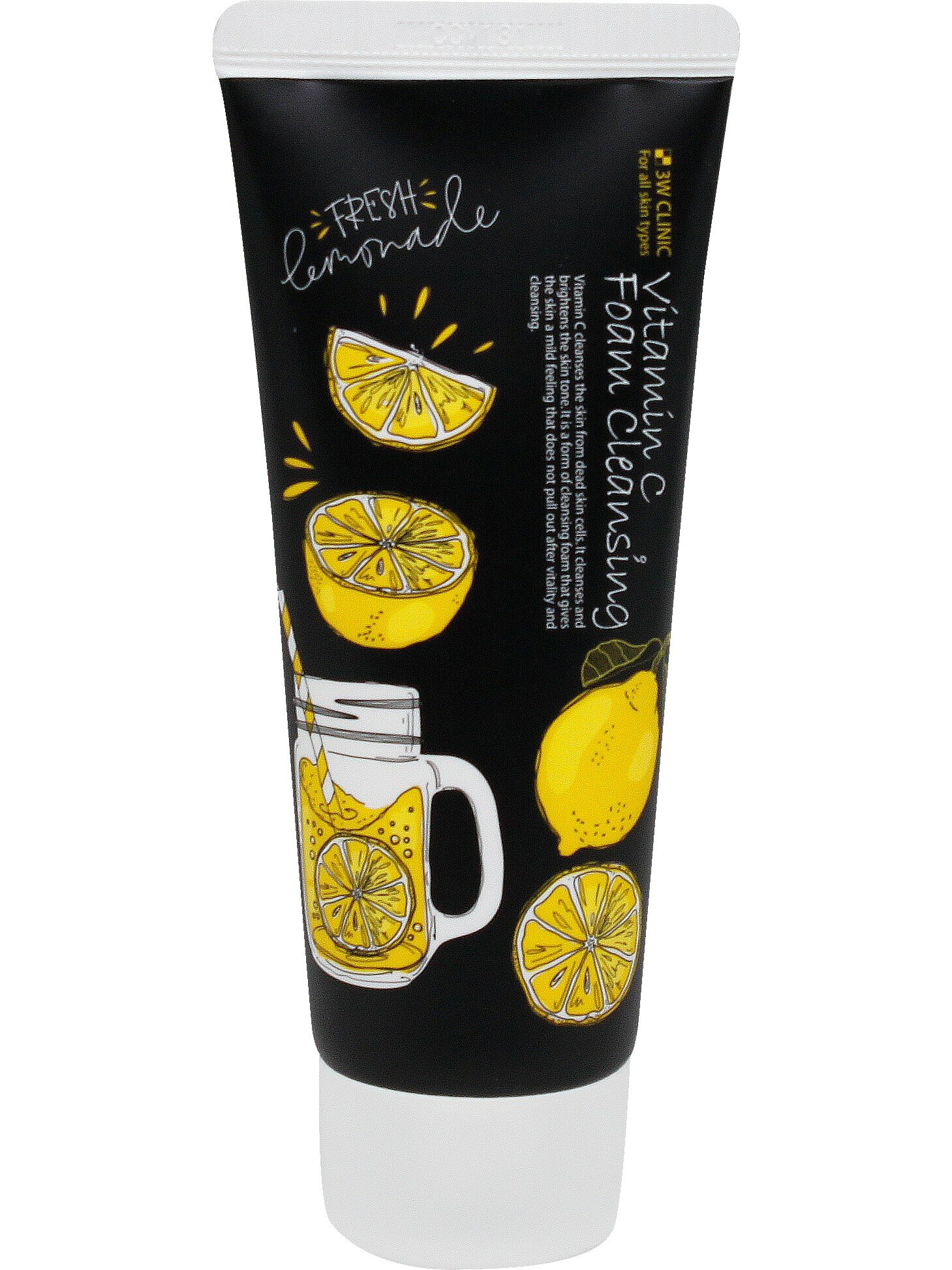 Пенка для умывания 3w Clinic Vitamin C, 100 мл