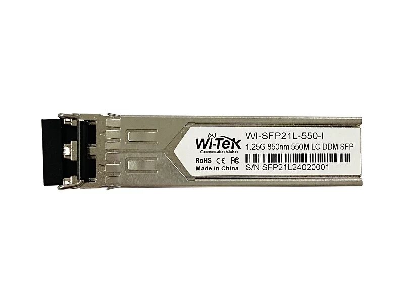 Промышленный модуль SFP Wi-Tek WI-SFP21L-550-I с разъемом LC, до 550 м