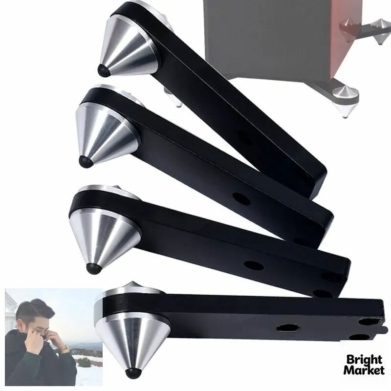 Аксессуары для умных колонок, антивибрационные резиновые ножки для колонок, по одной в коробке