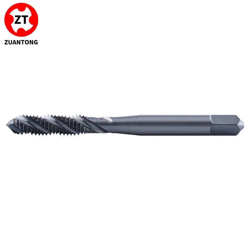 Метчики ZUANTONG HSSE INOX для резьбы M2-M24 M6X1, Spiral Fluted Tap