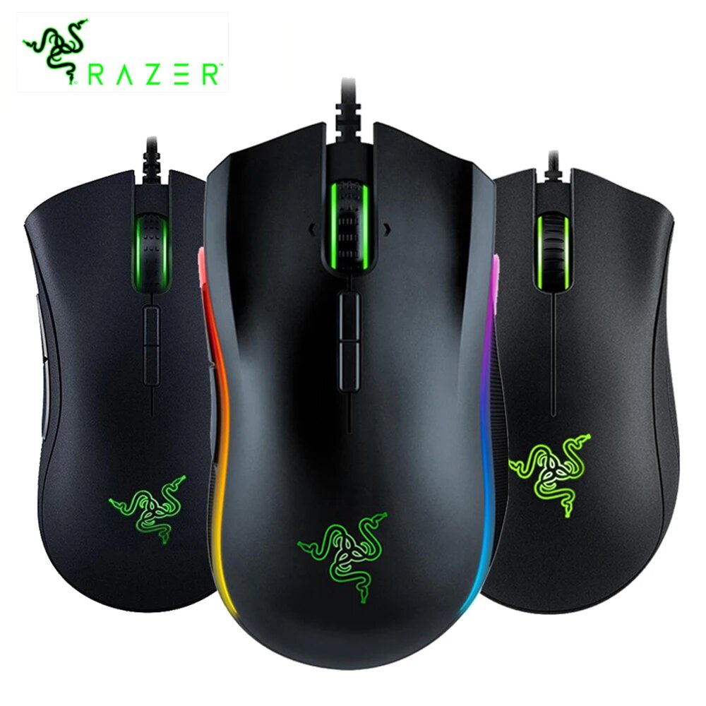 Razer DeathAdder Essential Black 6400 DPI — фото 1