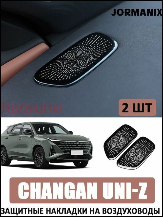 Эксклюзивные аксессуары для Changan UNIZ, защитные накладки на воздуховоды автомобиля
