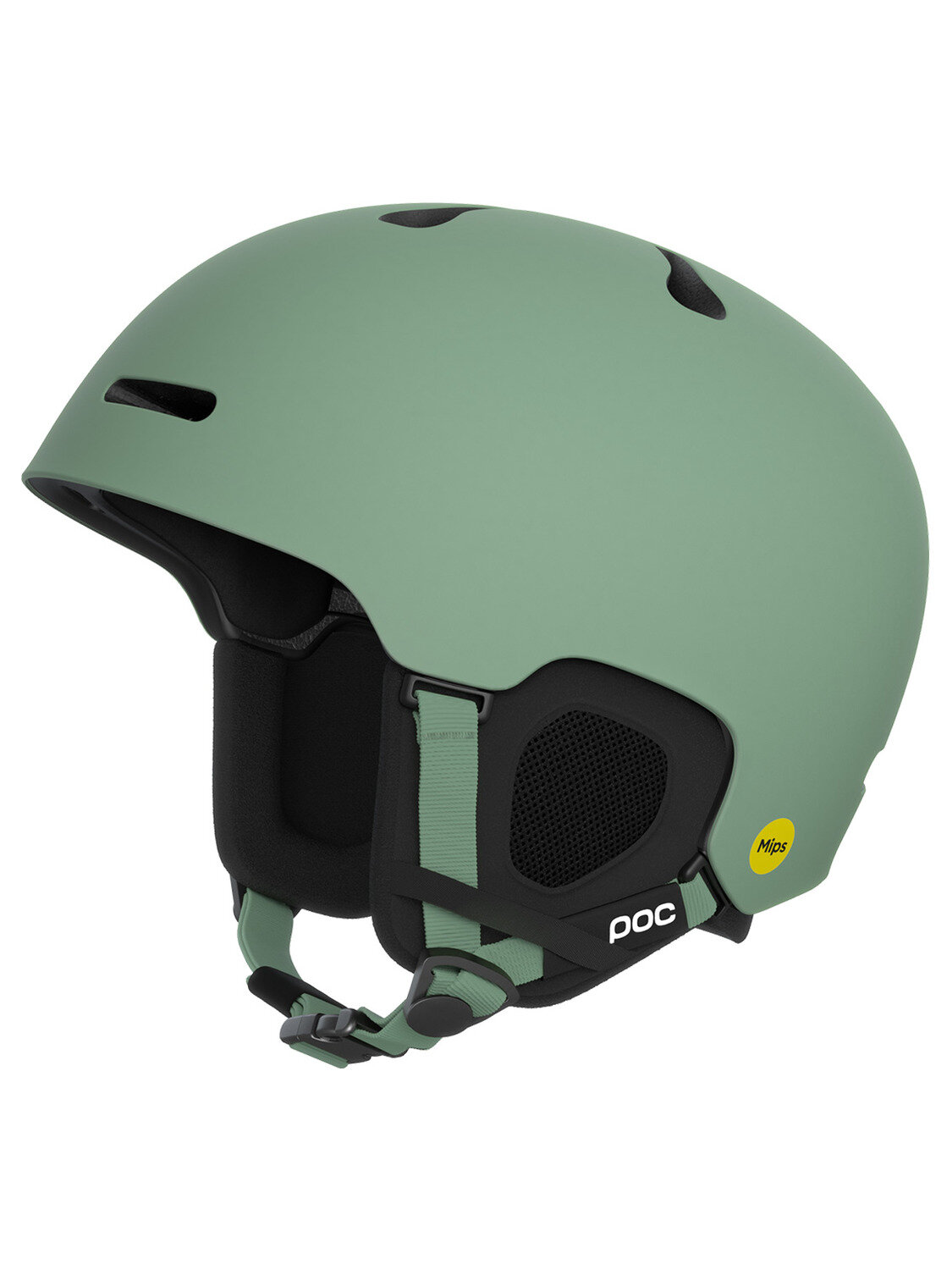 Горнолыжный шлем Poc Fornix MIPS Gibbsite Green Matt 24/25 зеленый, для мужчин , Зеленый