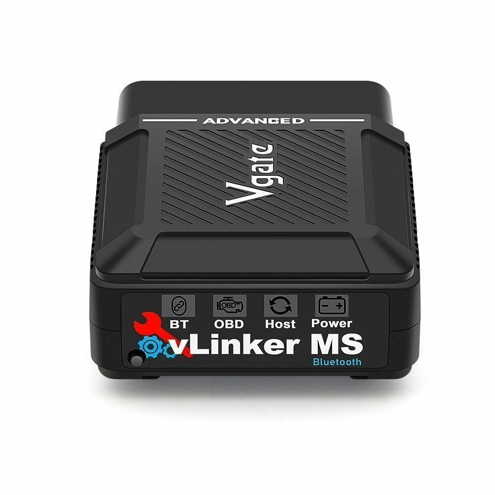 Vgate vLinker MS Bluetooth 12V 24V Для автомобилей IOS MFI obd Диагностический сканирующий инструмент