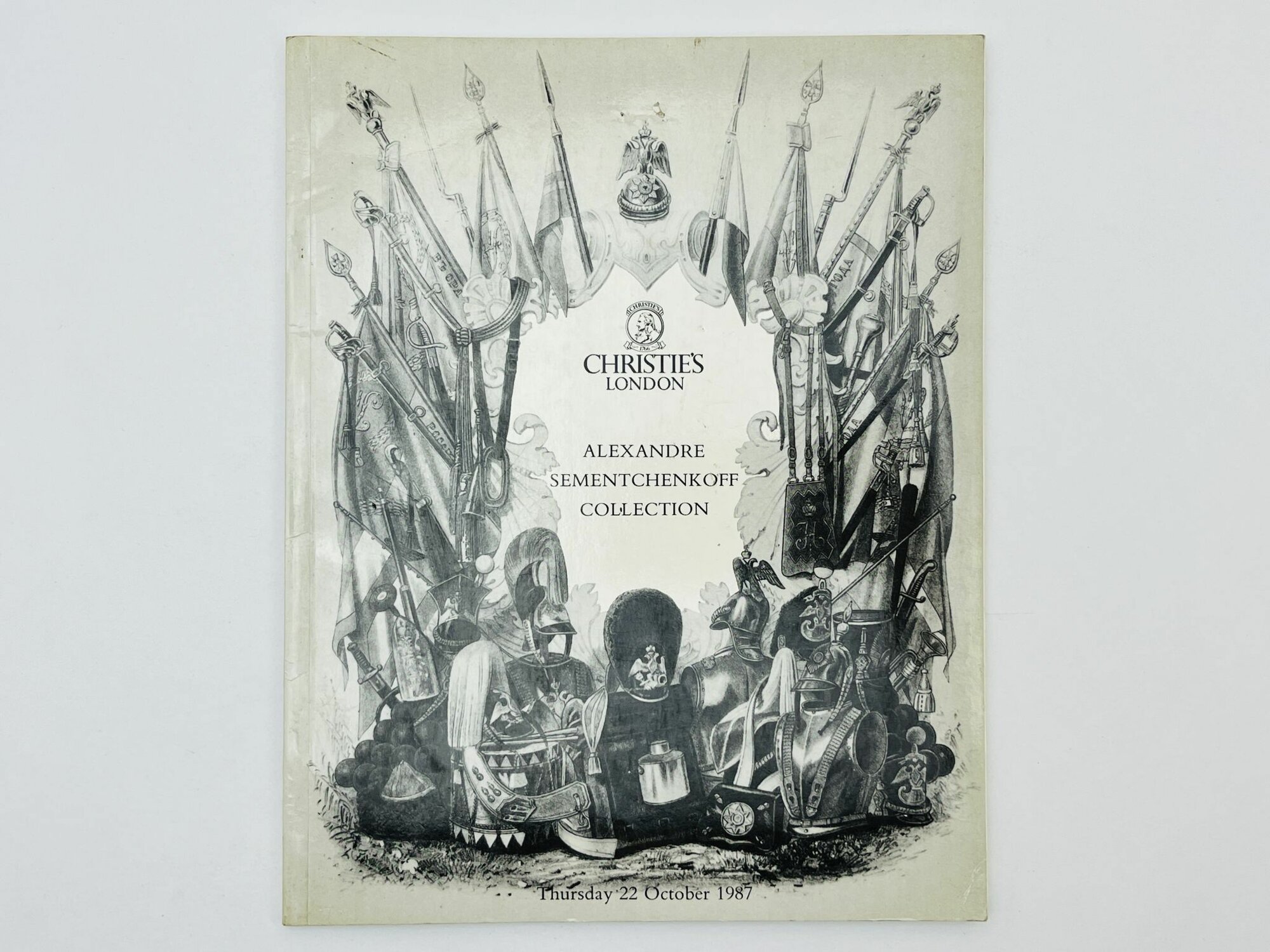 Christie s: The Alexandre Sementchenkoff Collection of Russian Books, Prints and Works of Art Коллекция русских книг, графики и предметов искусства Александра Семенченкова . Лондон, 22 октября 1987 г