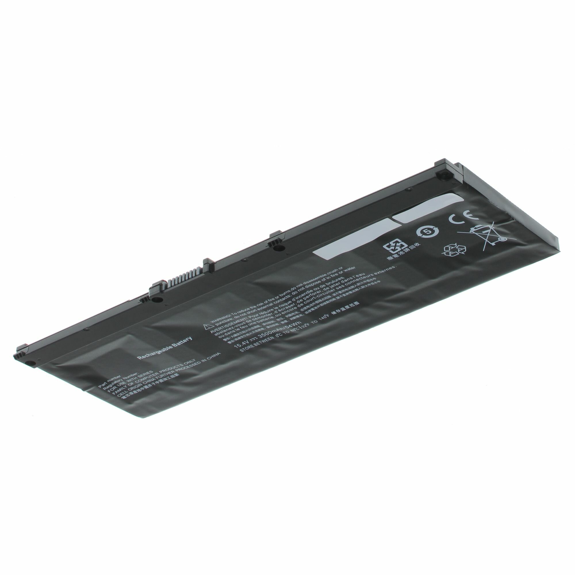 Аккумулятор iBatt 3500mAh для ноутбука Pavilion Gaming 15-cx0000 (SR03XL)