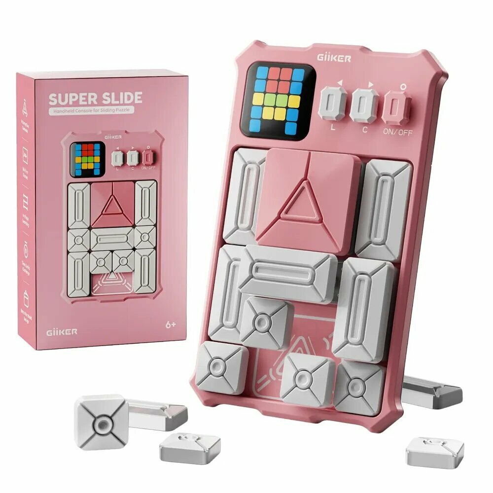 Головоломка Giiker Smart Puzzle - Интерактивная Игра Для Развития Логики И Мышления, Подходит Для Детей От 6 Лет