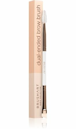 Кисть косметическая BrushArt Basic Dual-ended brow brush, 1 шт