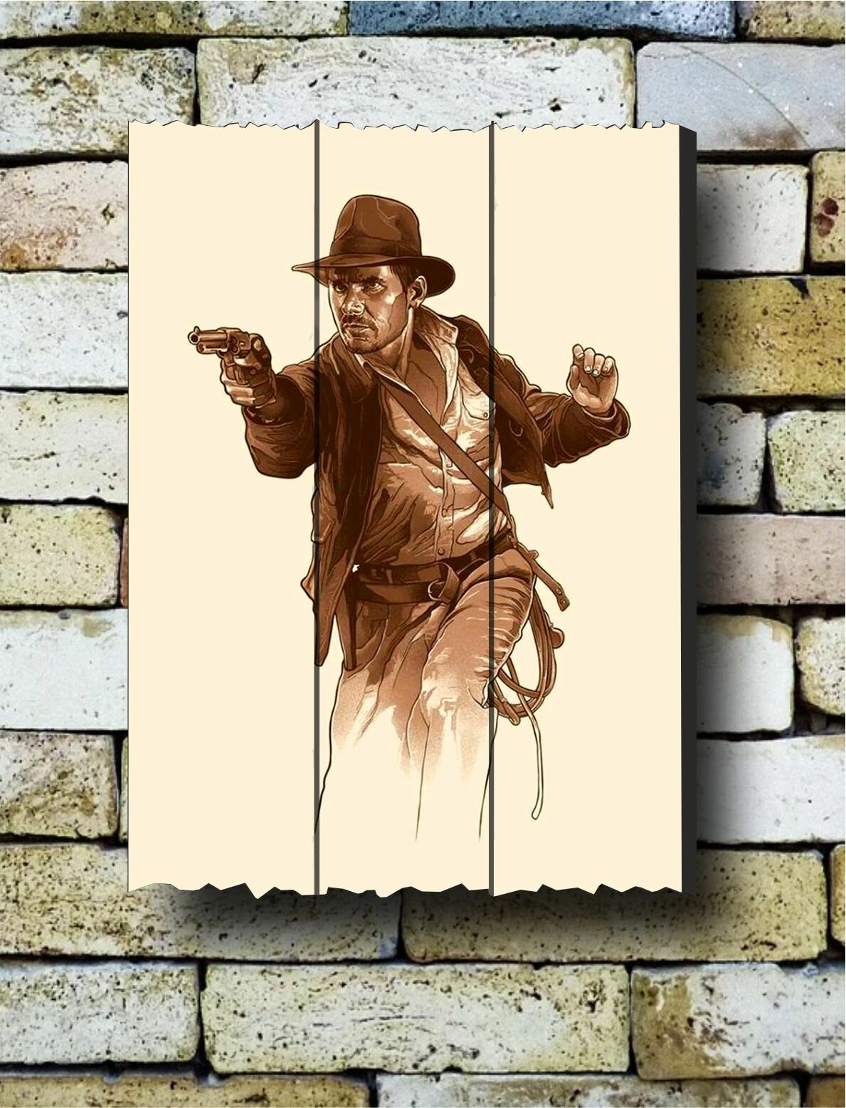 Картина на досках Индиана джонс 6 Indiana Jones Гаррисон Форд