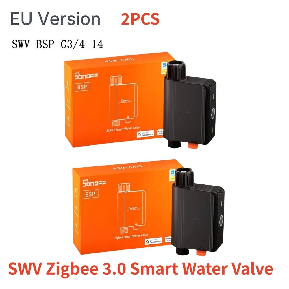SONOFF SWV-BSP Zigbee Клапан для полива SWV-BSP(2PCS)