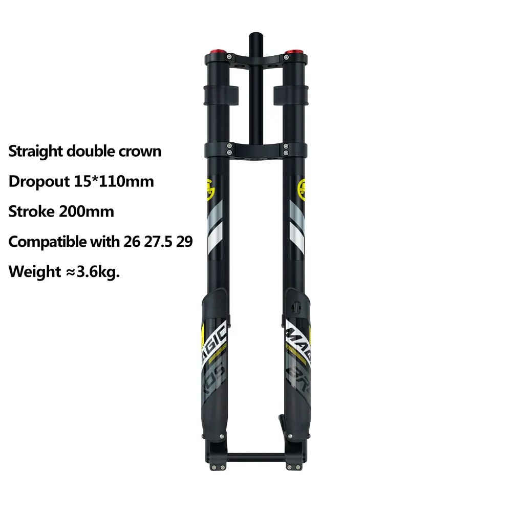 MAGICBROS MG-FK3410T вилка 26-29" Thruaxle 15X110mm