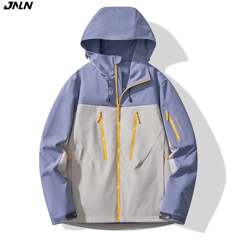 Серый дождевик JNLN для туризма, XXXL