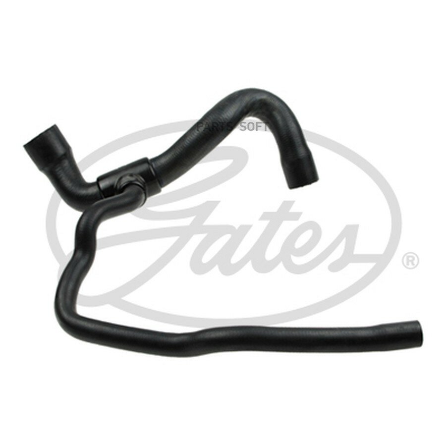 Патрубок системы охлаждения GATES 052555 OPEL Corsa D 06-> mot.1,2/1,4L