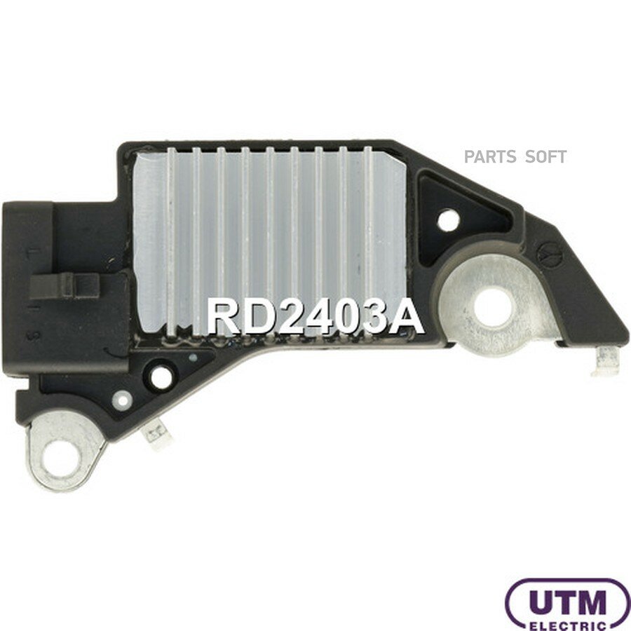 Реле регулятор DAEWOO NEXIA/LANOS/LEGANZA/NUBIRA (генератора) UTM RD2403A