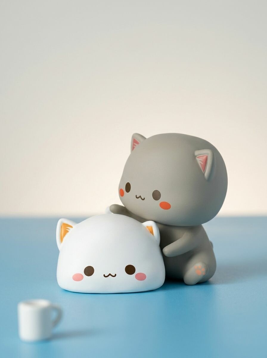 Милые фигурки-сюрпризы Mitao Cat