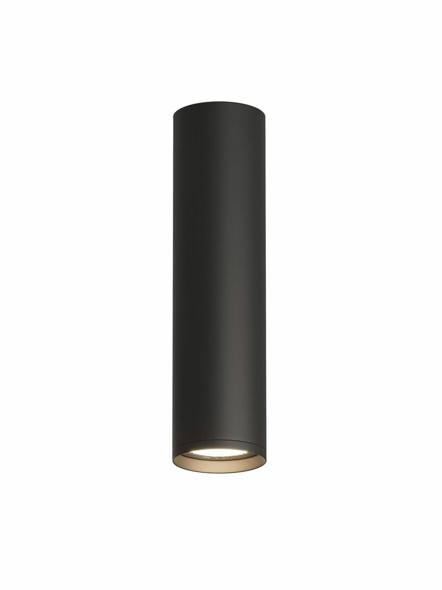 Накладной светильник DENKIRS DK2052-BK, GU10, до 15 Вт, IP20, черный, алюминий