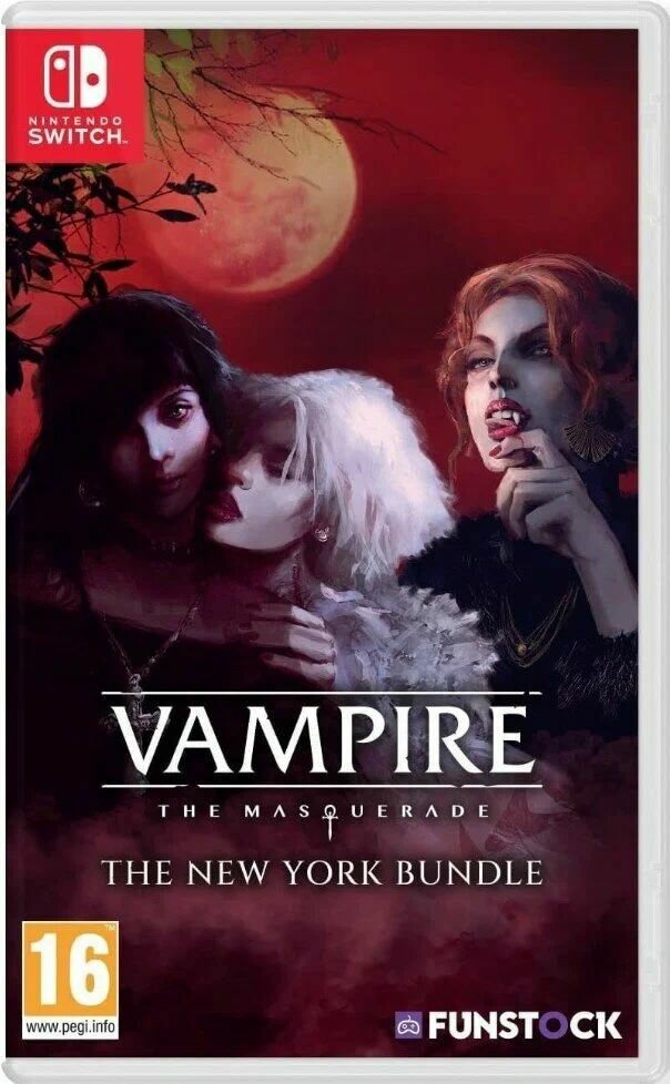 Игра Vampire: The Masquerade - The New York Bundle, для Nintendo Switch, визуальная новелла