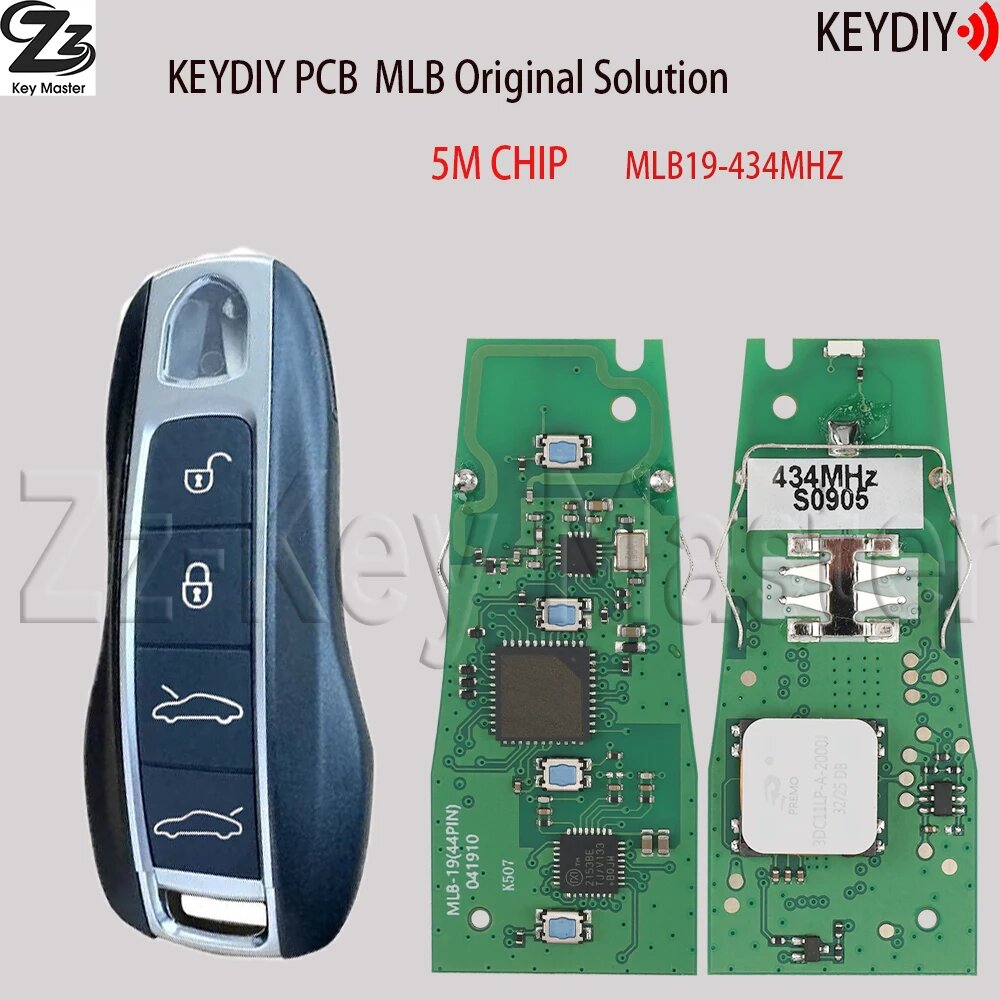 KEYDIY MLB PCB 5M ЧИП 434MHz для Audi VW Porsche