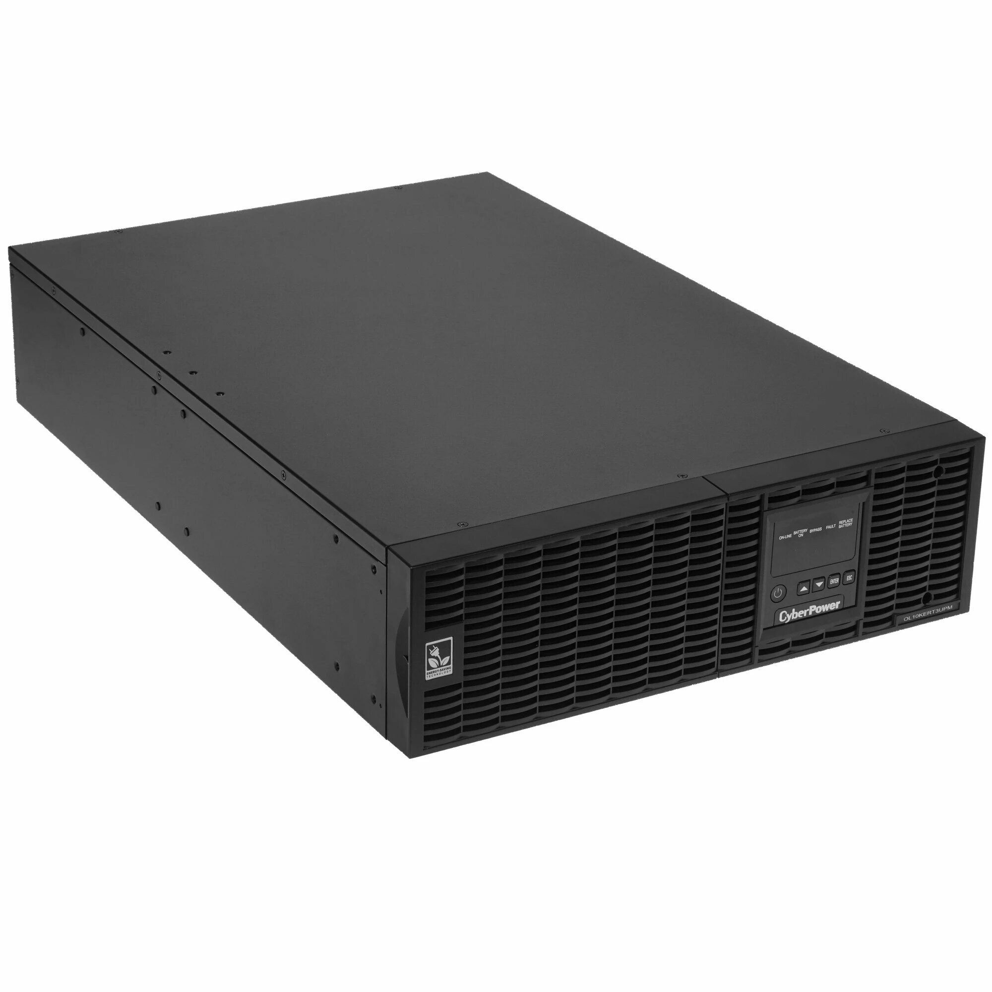 ИБП CyberPower OL10KERT3UPM черный, Online, 10000ВА/10000Вт, USB, RS-232, слот для SNMP-карты