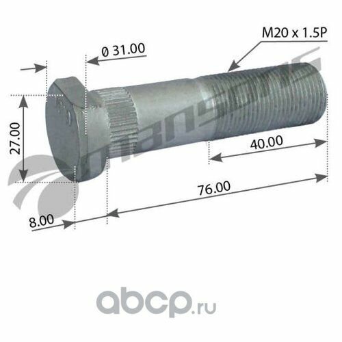 Шпилька автомобильная Mansons 750013