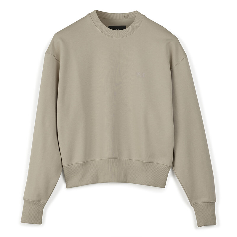 Свитшот Y-3 Y-3 Khaki Crew Neck Moderate Regular, 1 шт.