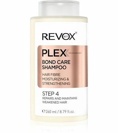 Шампунь для волос REVOX B77 PLEX Bond Care Shampoo Step 4, для женщин, 260 мл