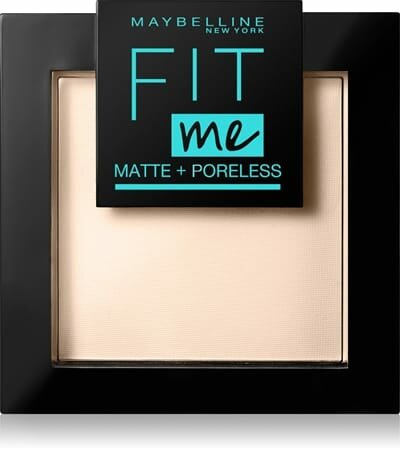 Пудра Maybelline New York Fit Me! Matte+Poreless, оттенок 120 Classic Ivory, 9 г