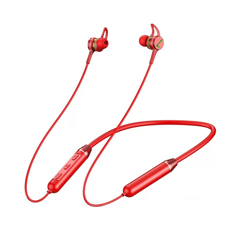 Беспроводные наушники с шеиной поддержкой Bluetooth с магнитной зарядкой, 30 часов работы, Hi-Fi звук для спортивных