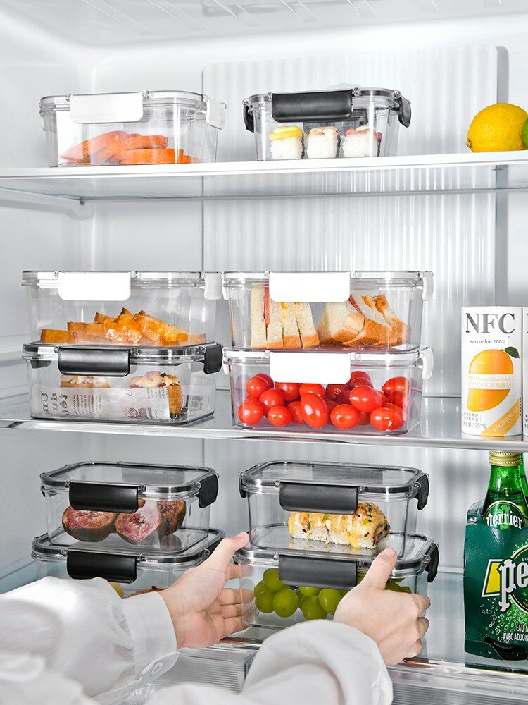 Контейнер для хранения продуктов, пищевой контейнер для холодильника, герметичный контейнер для морозильной камеры с