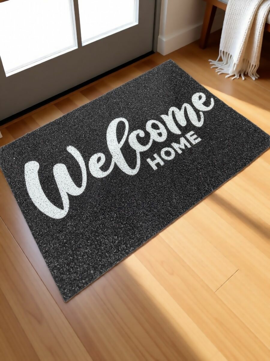 Коврик 40х60 см, грязезащитный, придверный Welcome